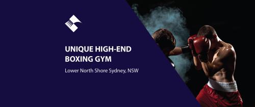 BF Brokers - UNIQUE HIGH-END BOXING GYM (LOWER NORTH SHORE SYDNEY) BFB0619