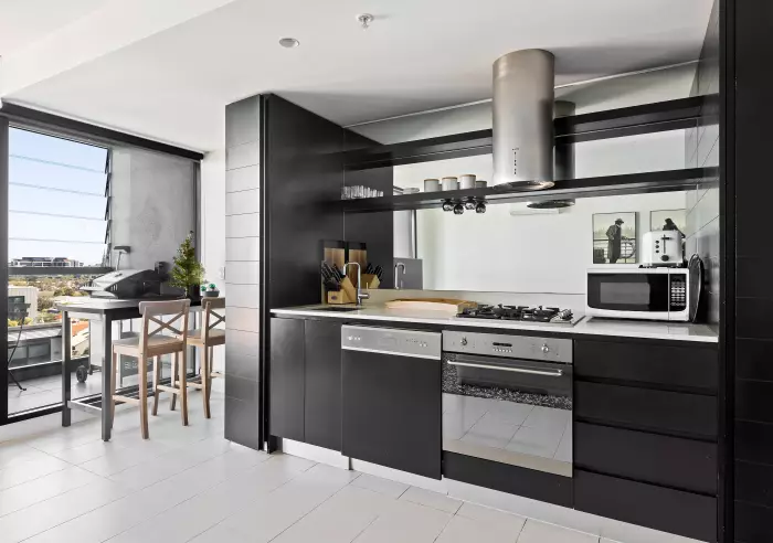 Overly large 1 bedroom with enviable views, luxe interiors and fully ...