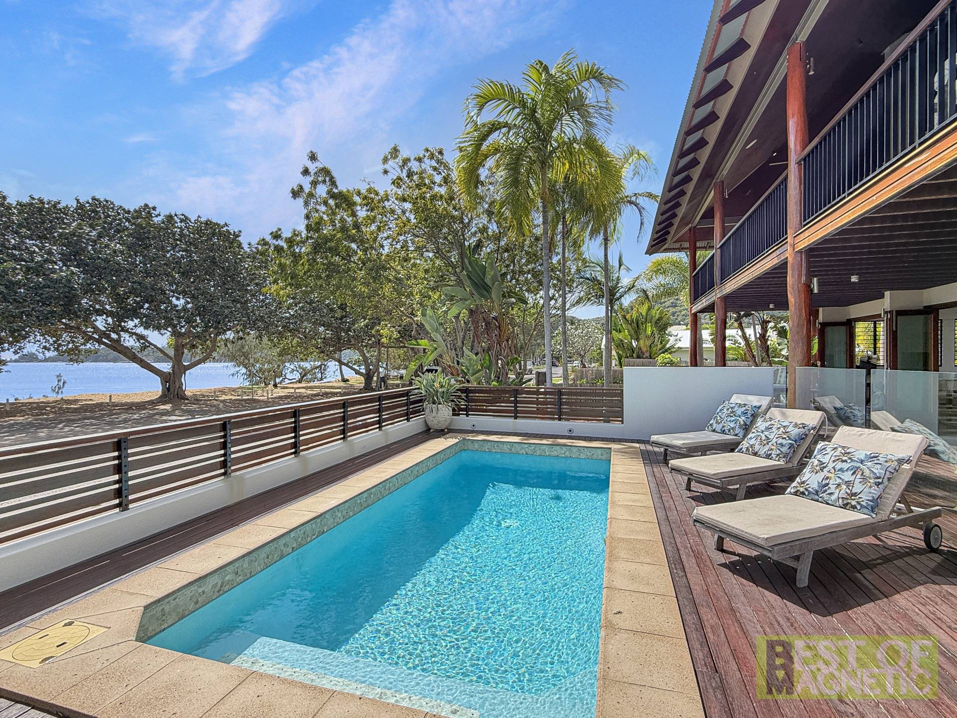 Best of Magnetic - 'Villa Kembali' - north-facing beachfront luxury