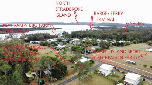 Russell Island Real Estate - LARGE ELEVATED QUALITY BLOCK IN TOWN