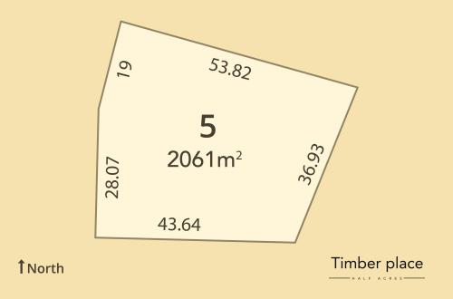 Thorsen - Timber place Half acres has now commenced construction.