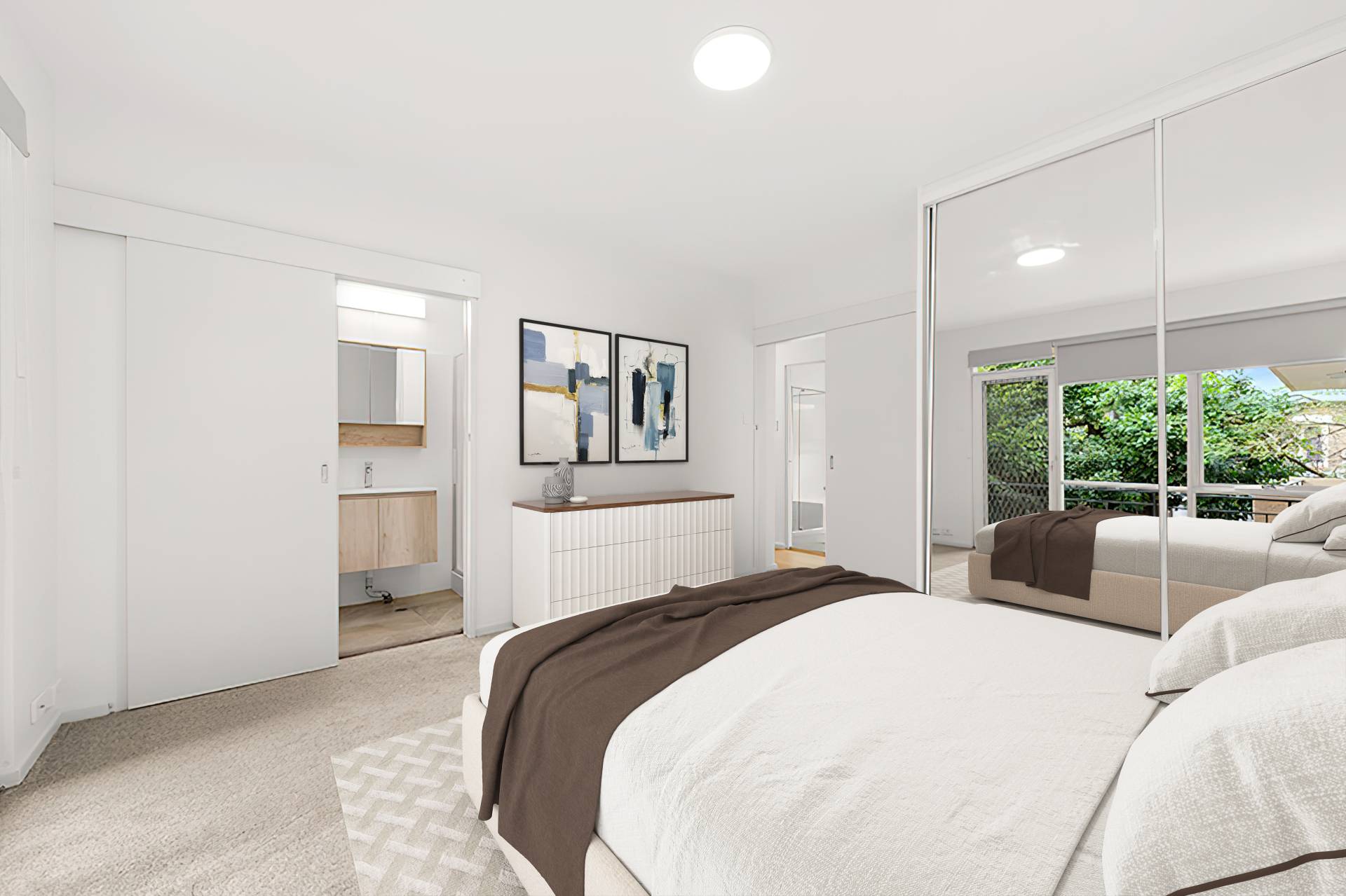 Beautiful, spacious apartment with huge storage & two undercover car ...