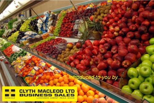 Clyth Macleod - Good Value Fruit And Vege Shop. Priced to Sell.